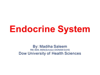 Unit#03 Endocrine system.pptx | Thyroid Disorders | Endocrine and ...
