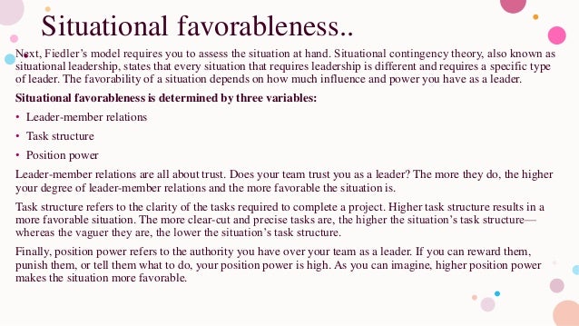 Unit#04-Fiedler’s Contingency Theory.pptx | Resume Writing and Advice ...