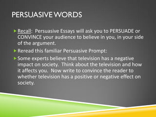 writing more effectively and persuasively with transitional phrases | PPT