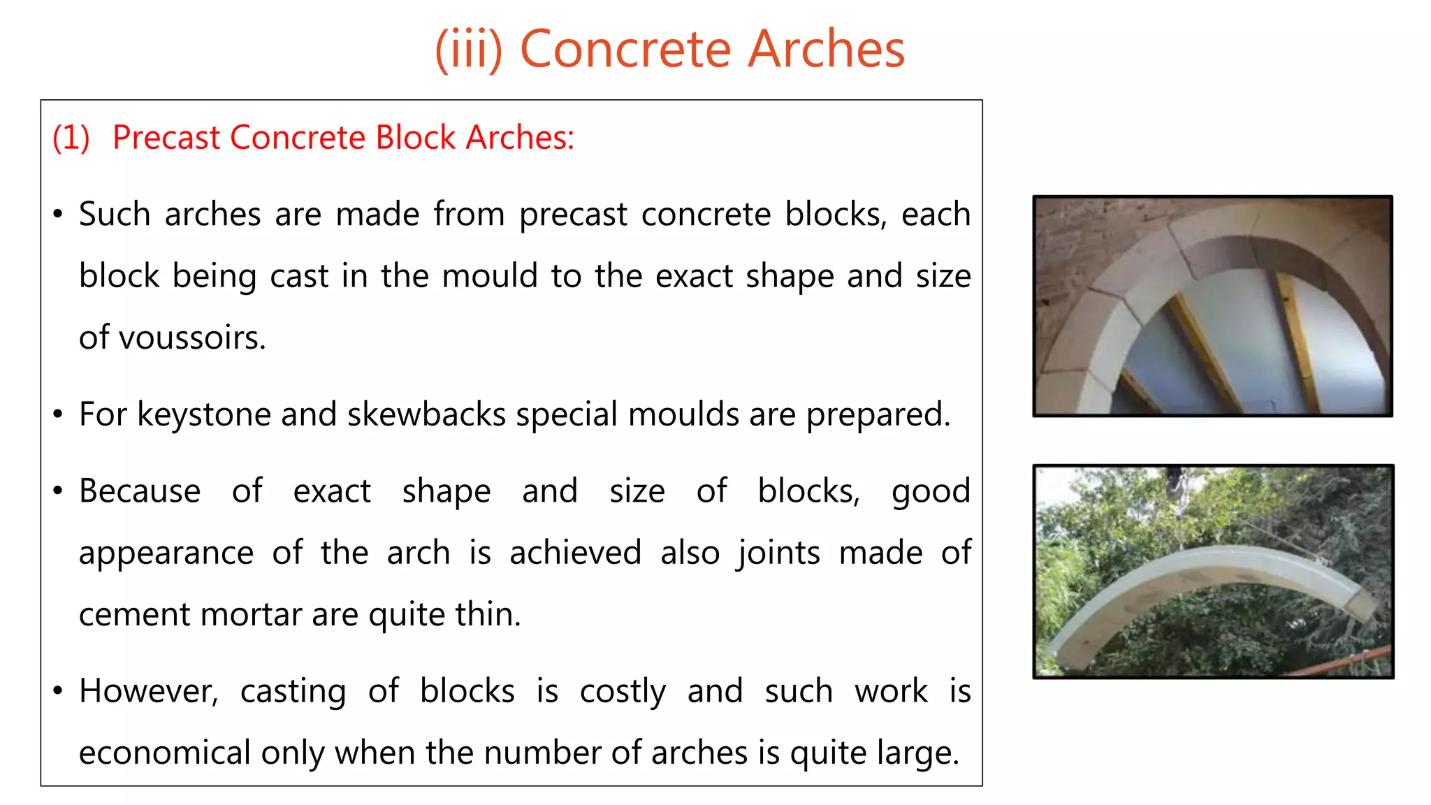 Details of arches | PPTX
