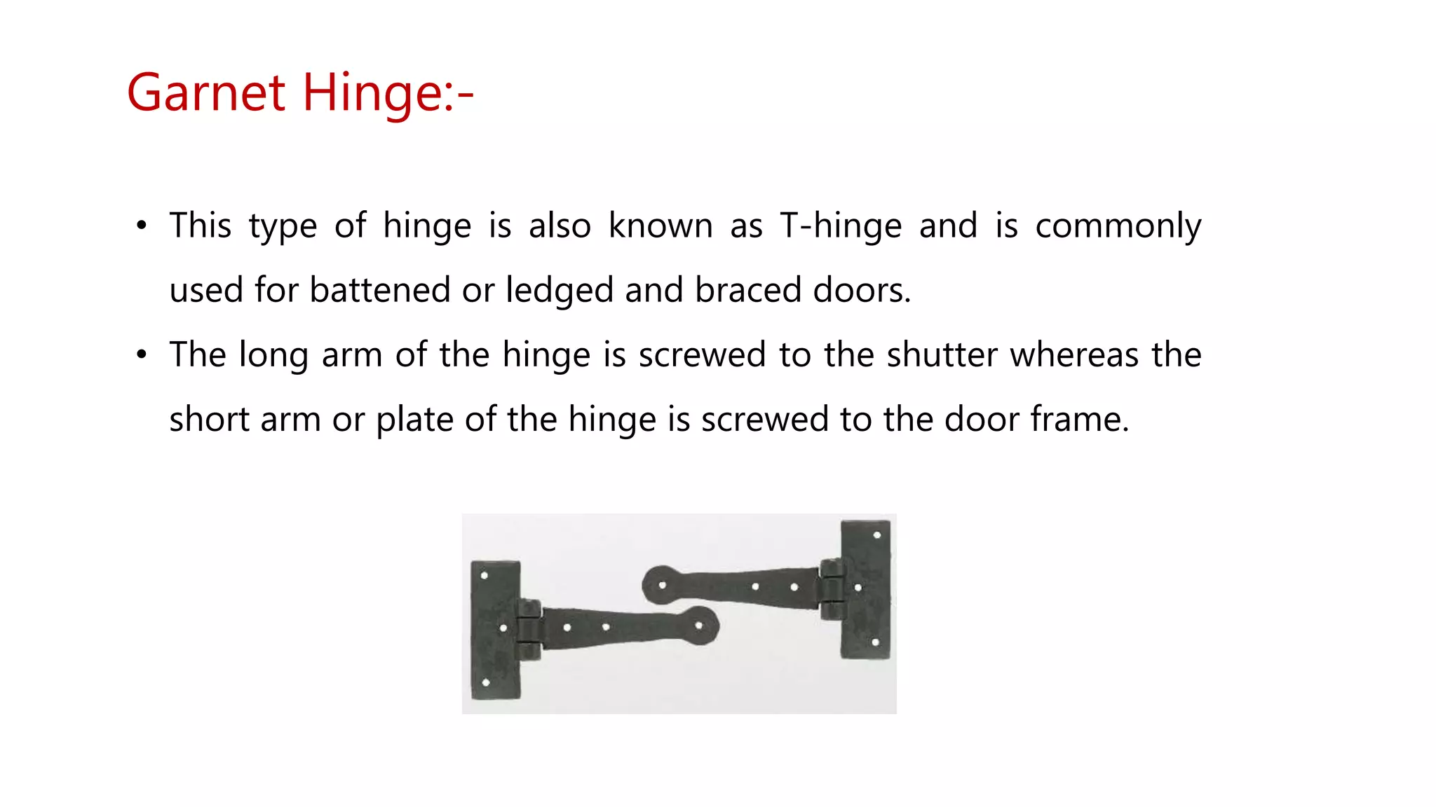 Details of Door and windows | PPTX