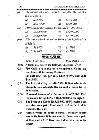 Unit05 consumer-mathematics | PDF