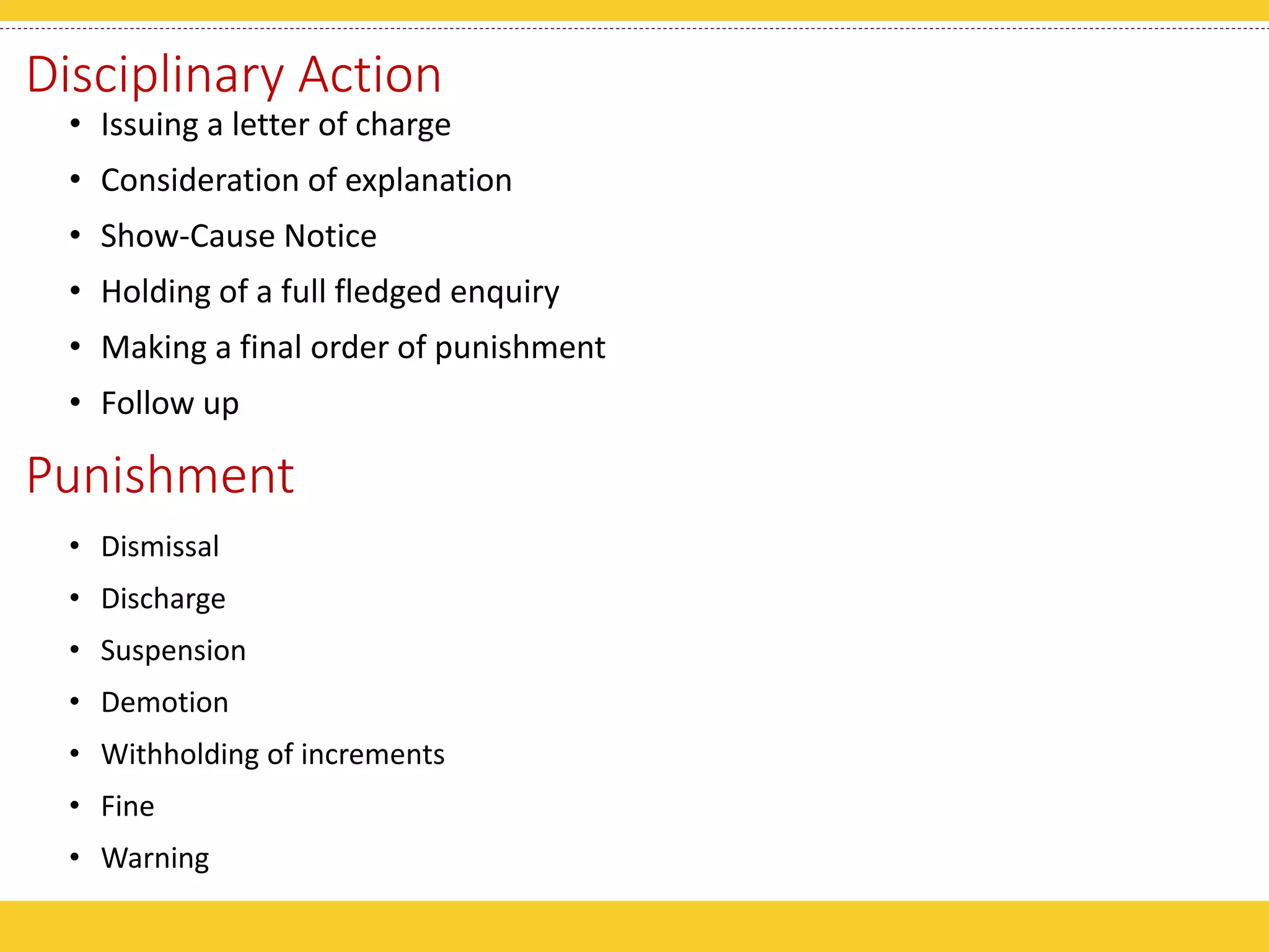 Discipline, Grievance and Industrial Relations. | PDF