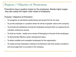 Promotion, Transfer And Seperation | PDF