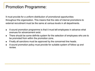 Promotion, Transfer And Seperation | PDF