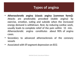 unit 05 (C) Anti Anginal Drugs, Educational Platform.pptx