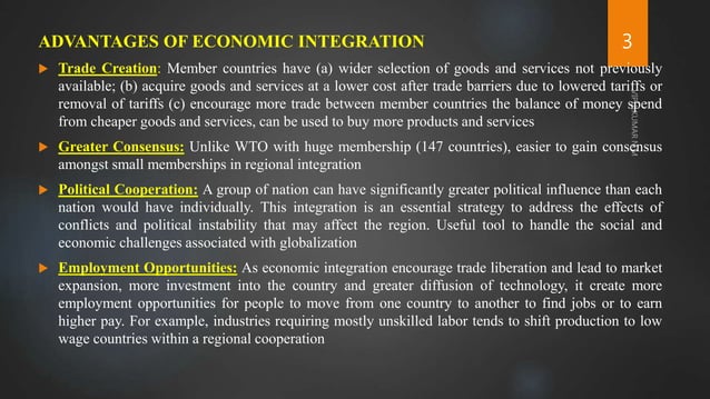 Unit 05 Economic Integration | PPT