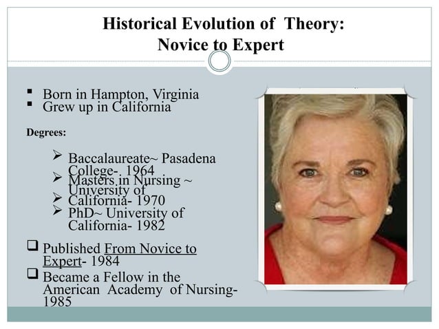 Unit 05 Patricia benner MYK-1.pptxhhhhhhh | PPT | Free Download