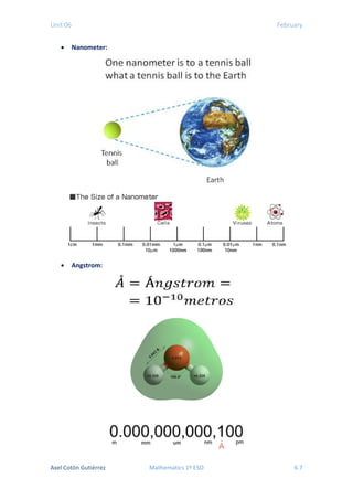 1 ESO - UNIT 06 - THE METRIC SYSTEM AND THE IMPERIAL UNITS | PDF