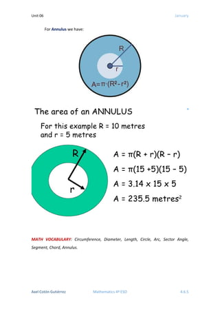 4 ESO Academics - UNIT 06 - AREAS AND VOLUMES. SIMILARITY. | PDF