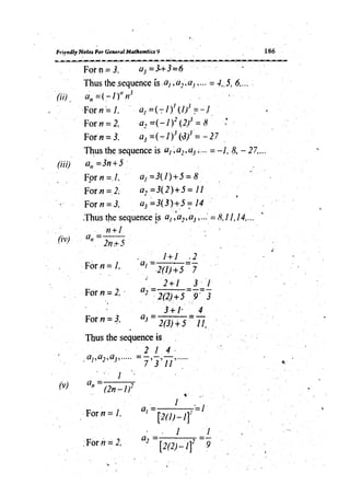 Unit07 arithmatic-and-geometric-sequence | PDF