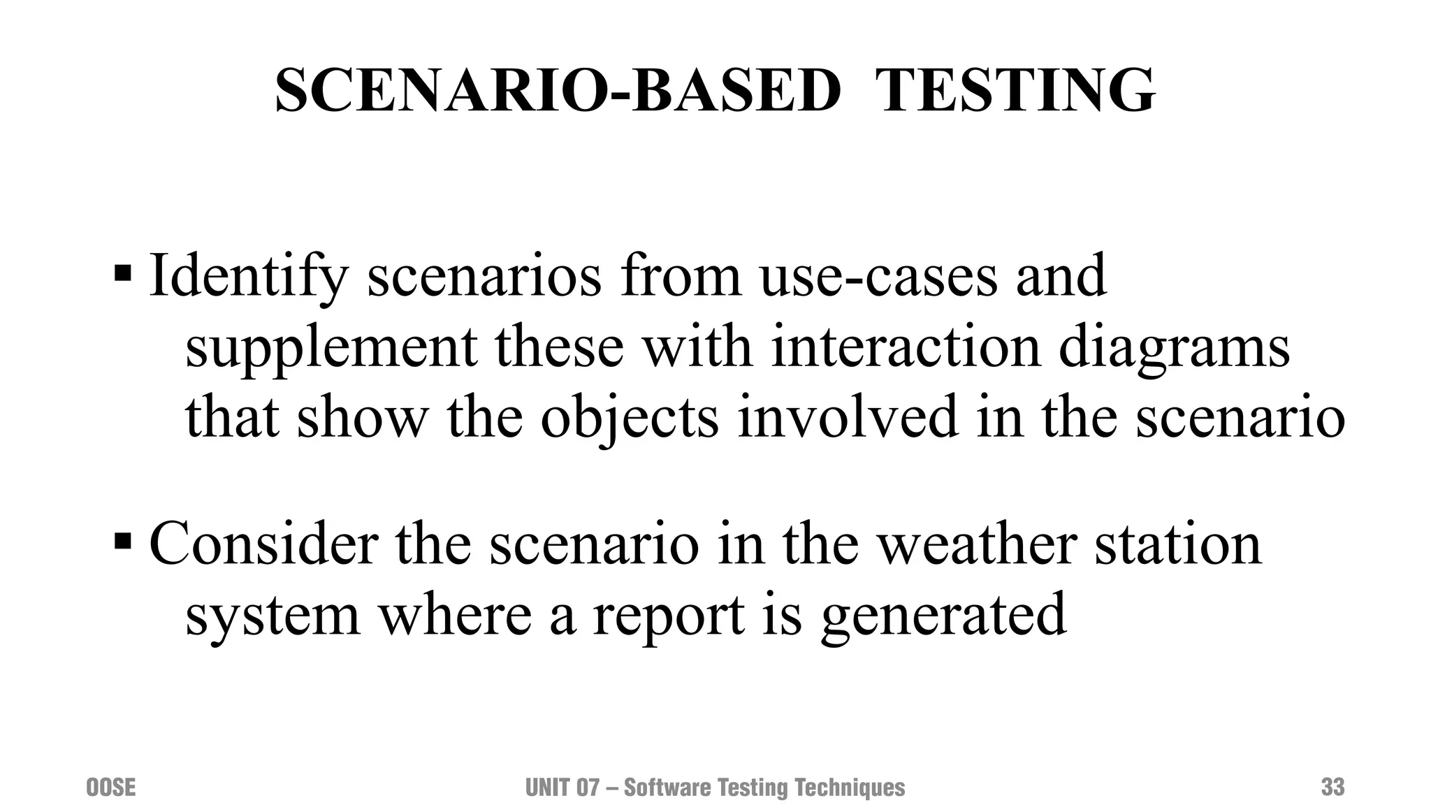 Software Testing Techniques Ppt