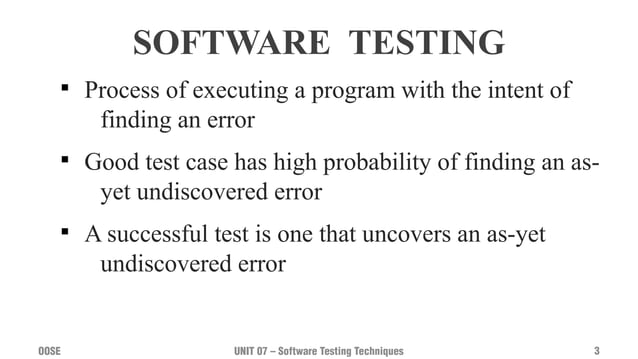 Software Testing Techniques | PDF