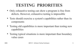 Software Testing Techniques | PPT