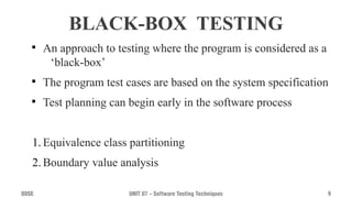 Software Testing Techniques | PDF