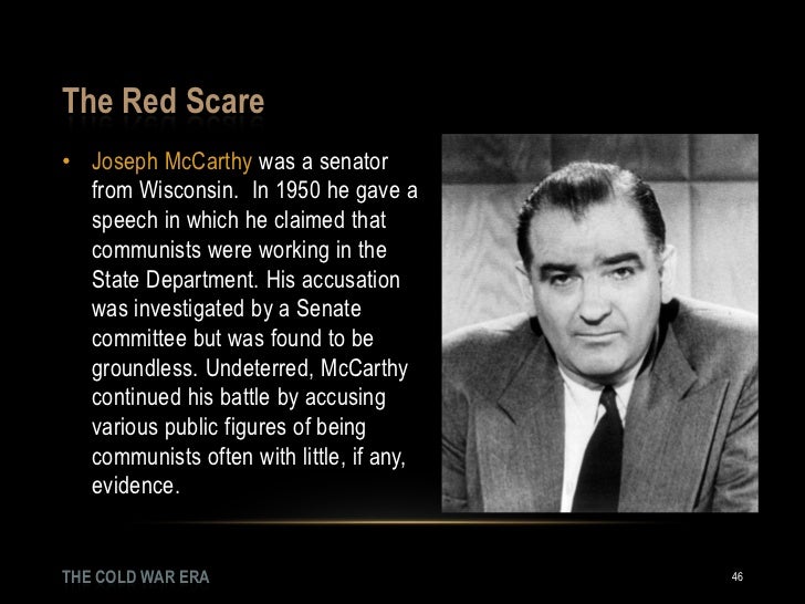 Why the New GOP RED SCARE Tactics Ring False - Democratic Underground