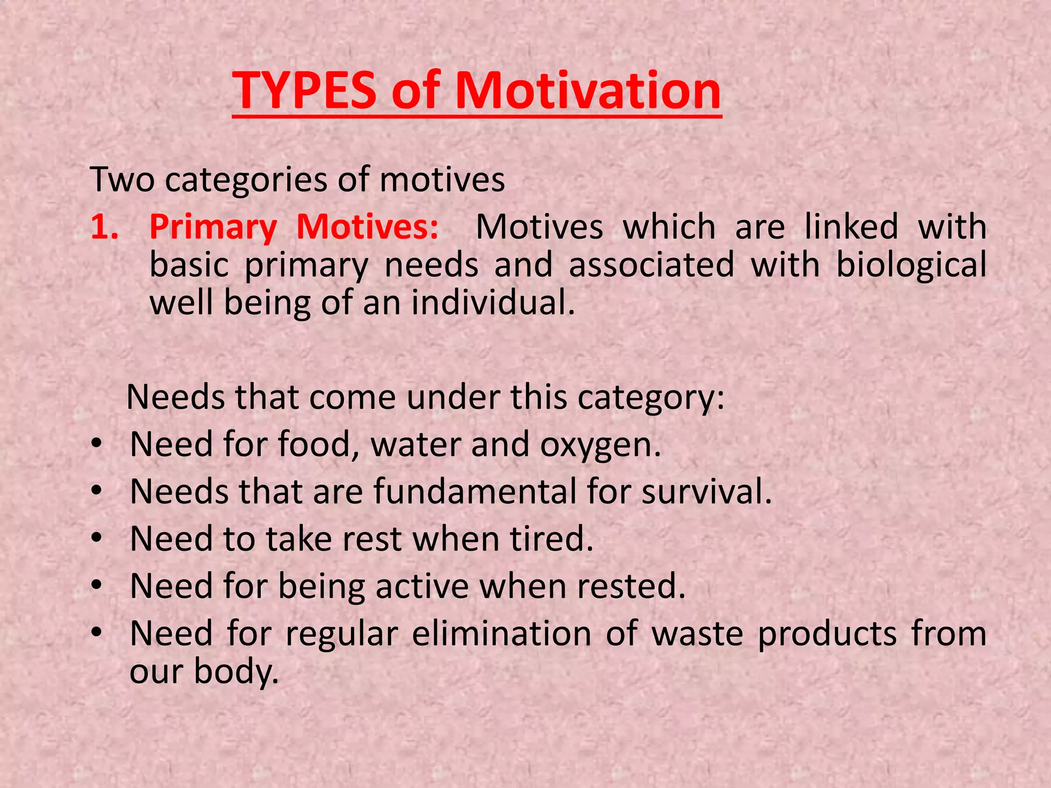 Unit 07 motivation in educational psychology | PPTX