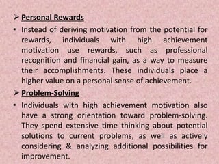 Unit 07 motivation in educational psychology | PPTX