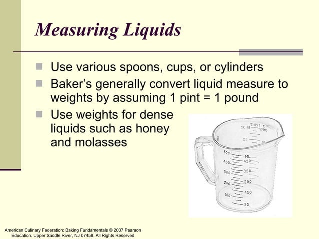 Baker's Percentage/Measurement | PPT