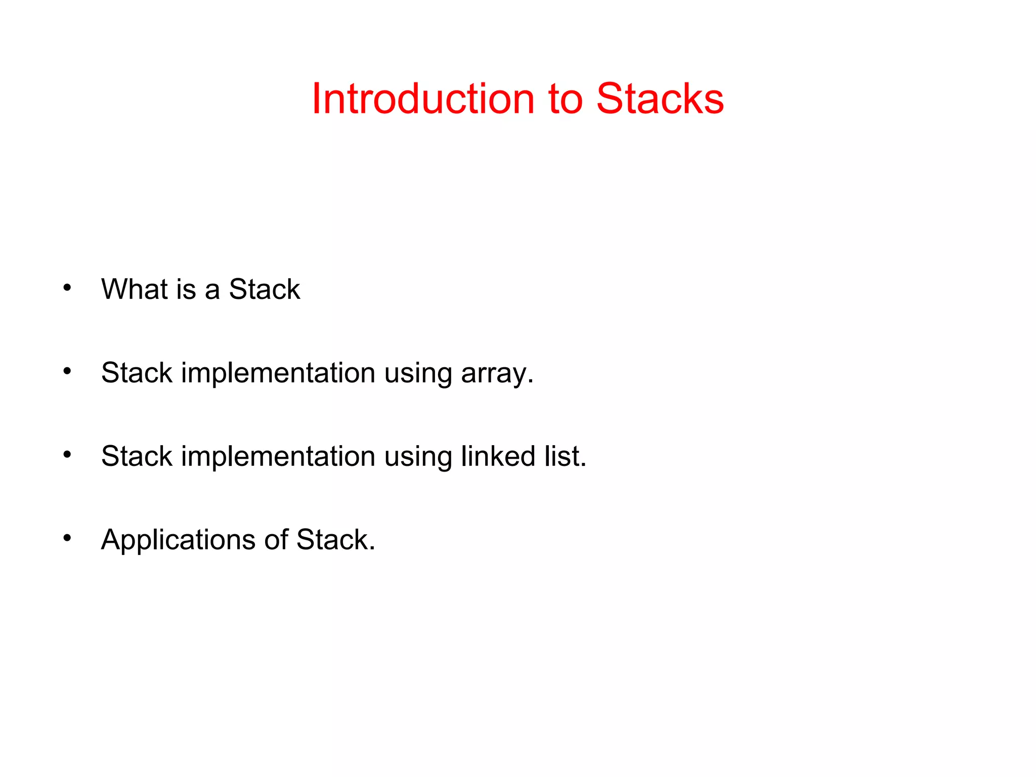 stack presentation | PPT