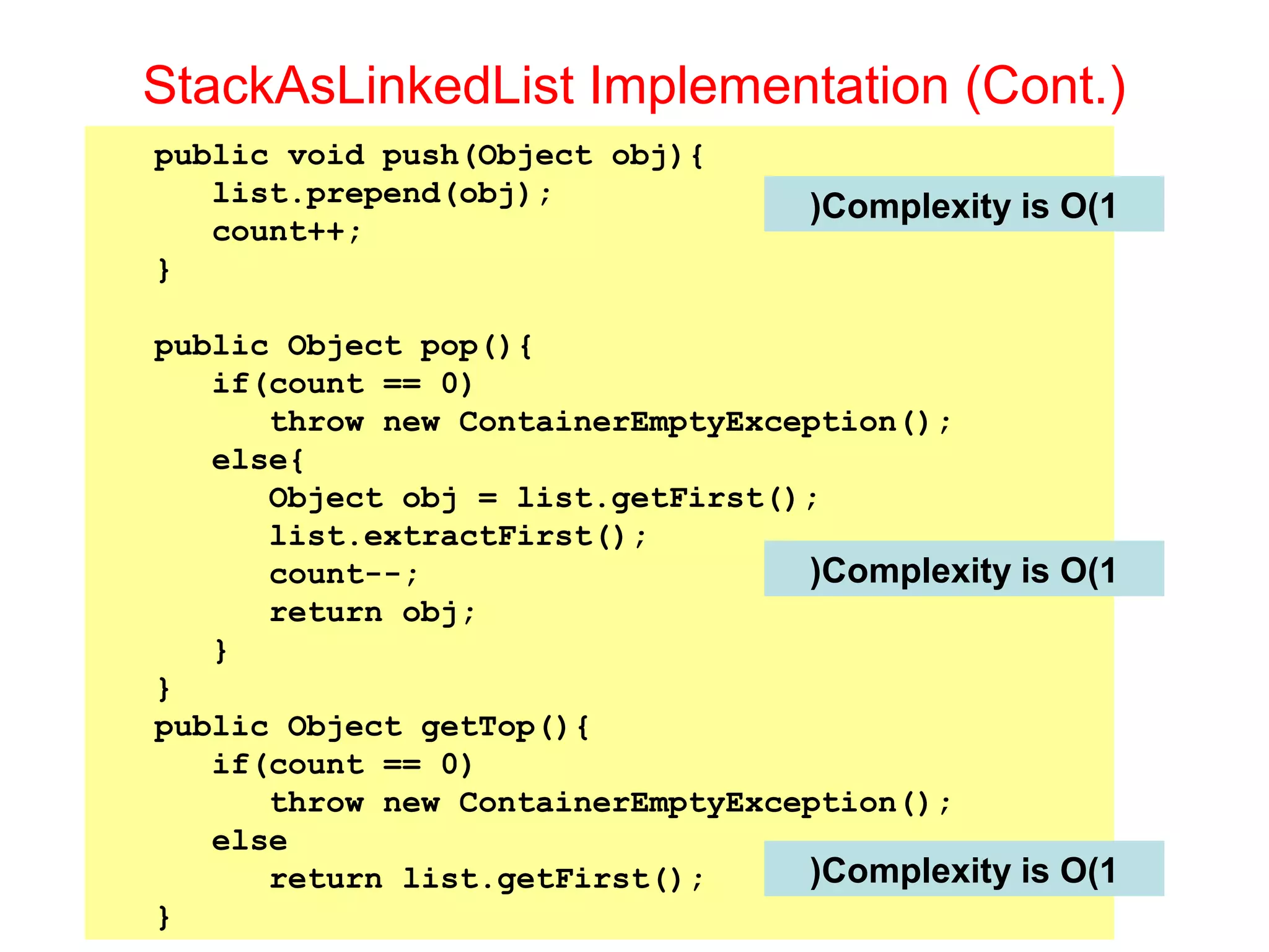 stack presentation | PPT