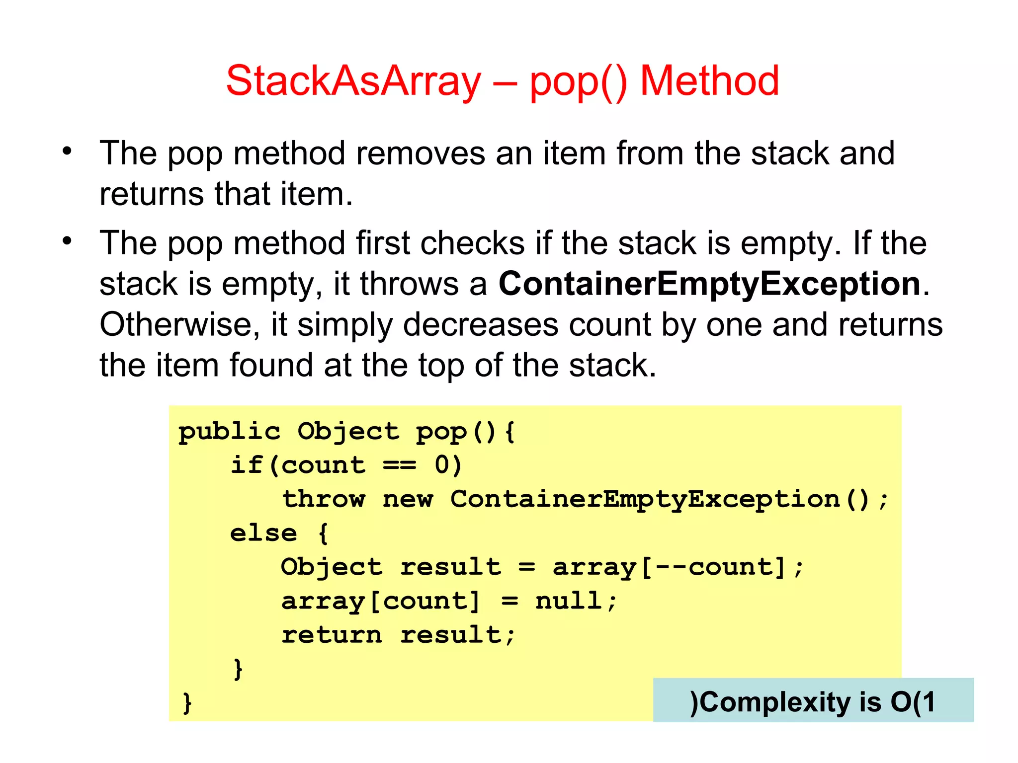 stack presentation | PPT