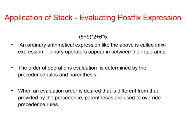 stack presentation | PPT | Programming Languages | Computing