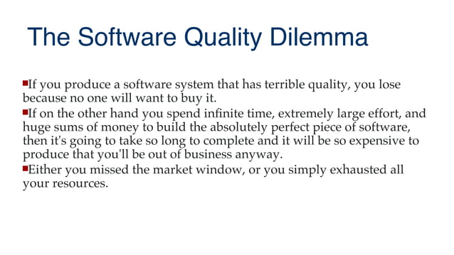 Software Quality Assurance | PDF