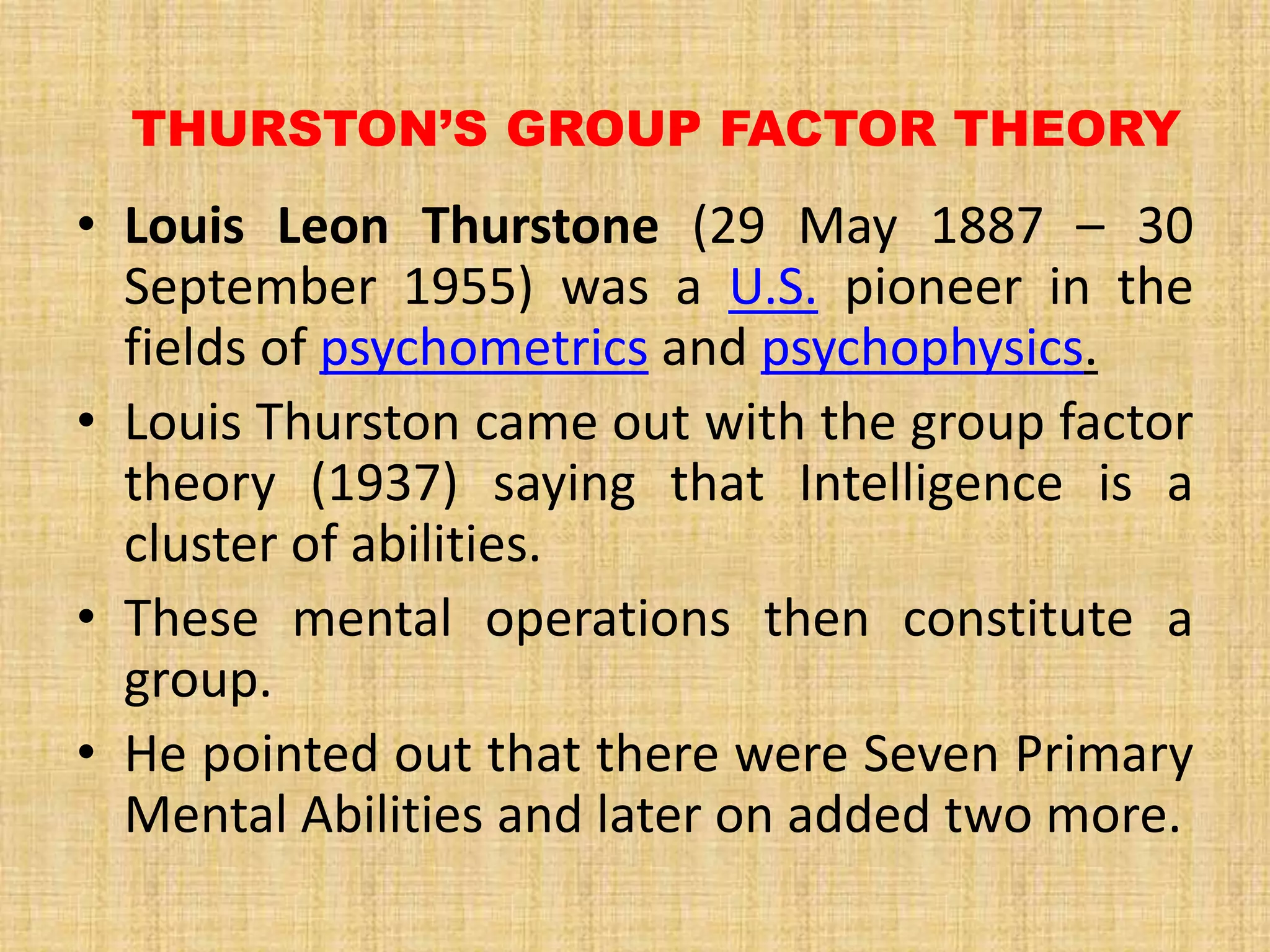 Unit 08 intelligence in educational psychology | PPTX