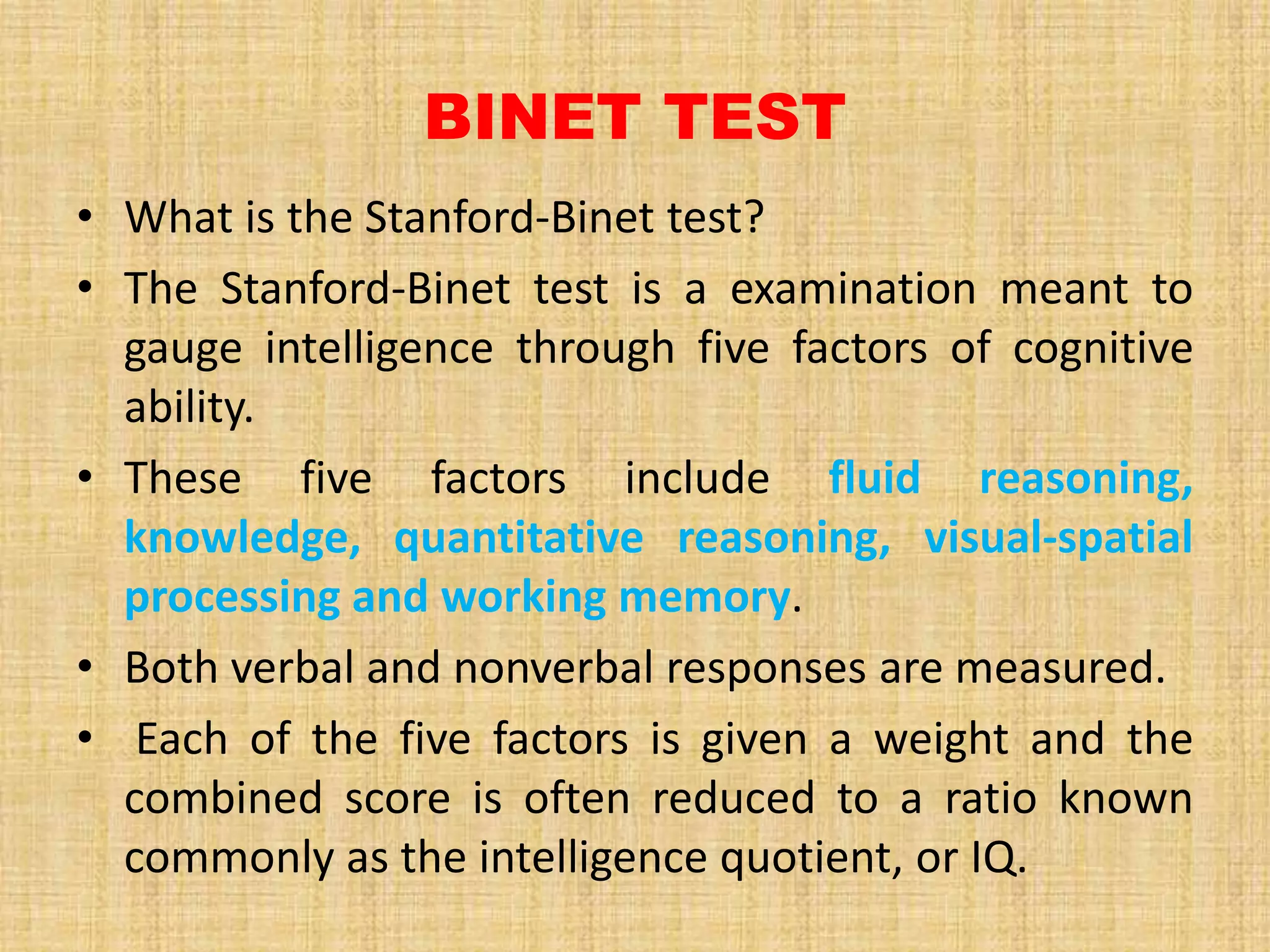 Unit 08 intelligence in educational psychology | PPTX