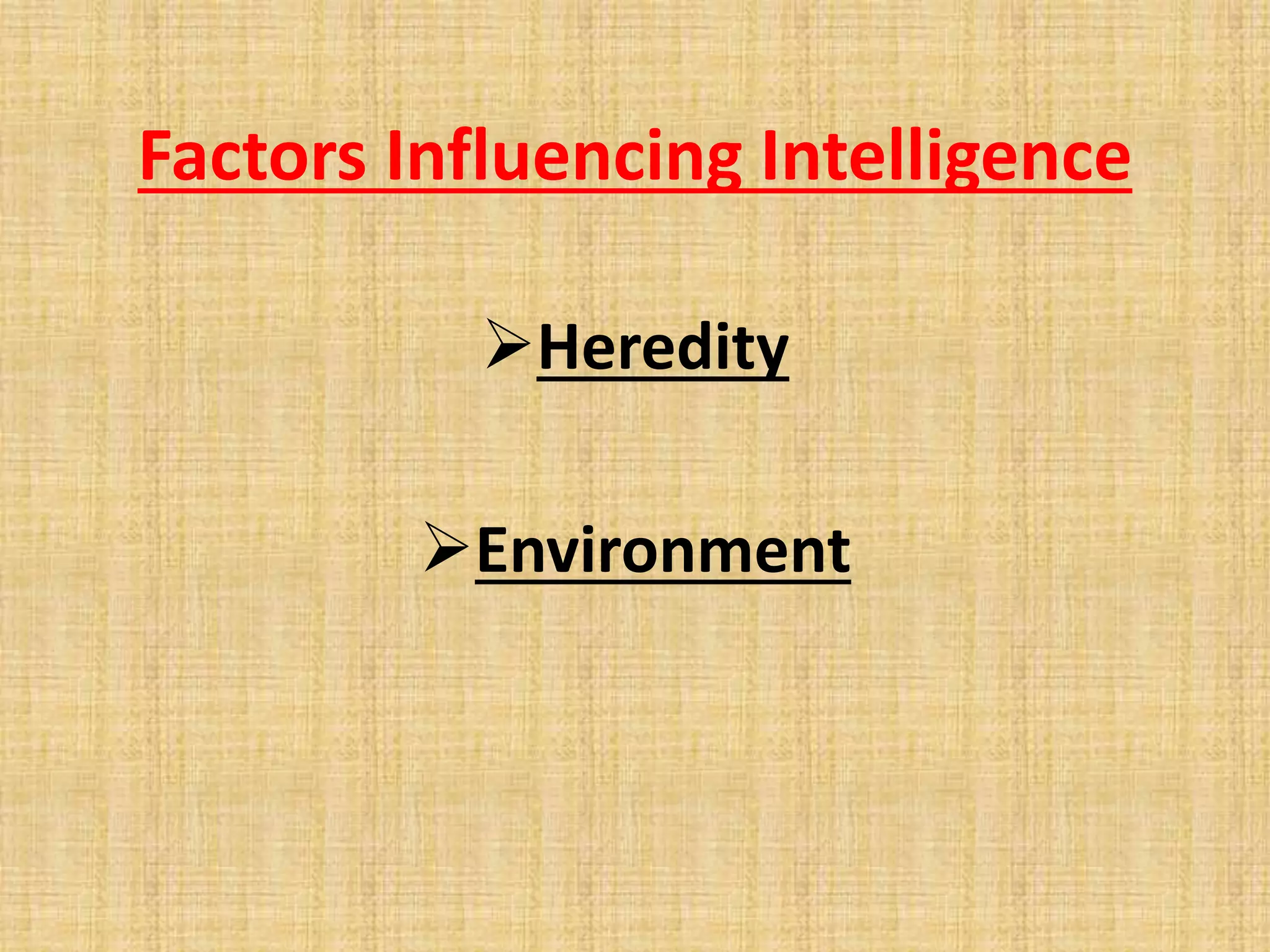 Unit 08 intelligence in educational psychology | PPTX