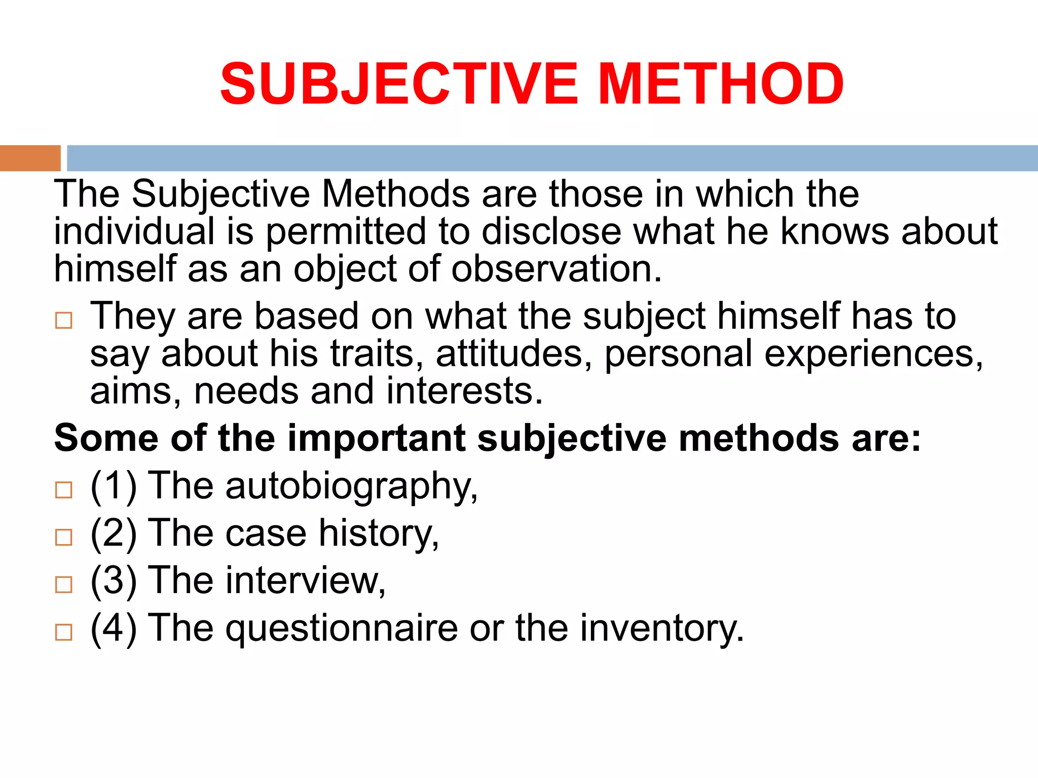 Unit 09 psychological testing | PPTX