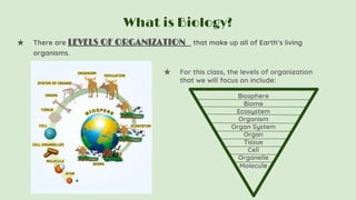 High School Biology: Introduction to Biology | PDF
