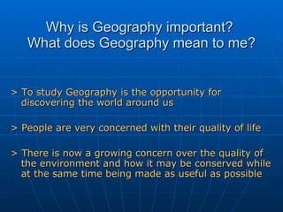 Unit 0 introduction to geography d | PPT