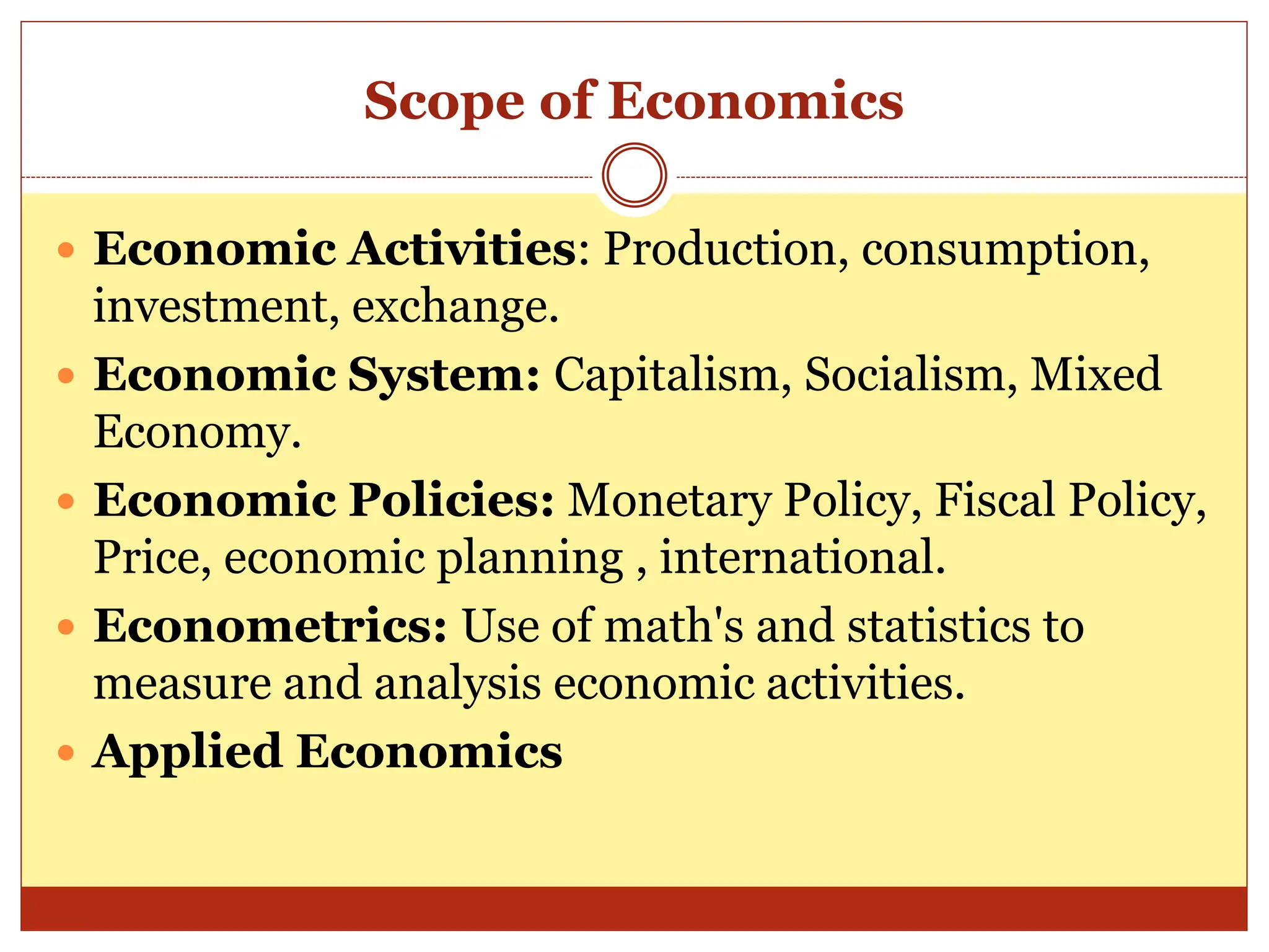 UNIT 1 - 01 Introduction of Economics (1).pptx