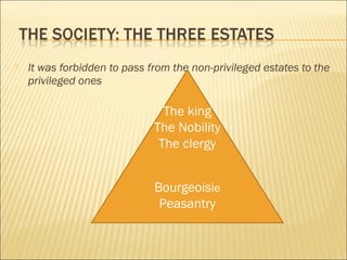 THE ENLIGHTENMENT AND THE ANCIENT REGIME | PPS | Land and Farms | Real ...