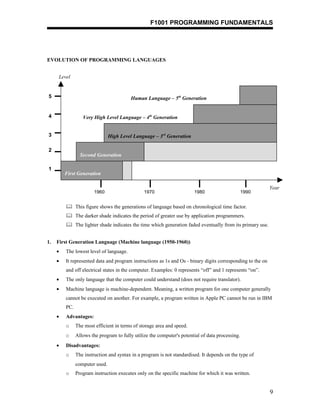 Unit 1 | DOC | Operating Systems | Computer Software and Applications