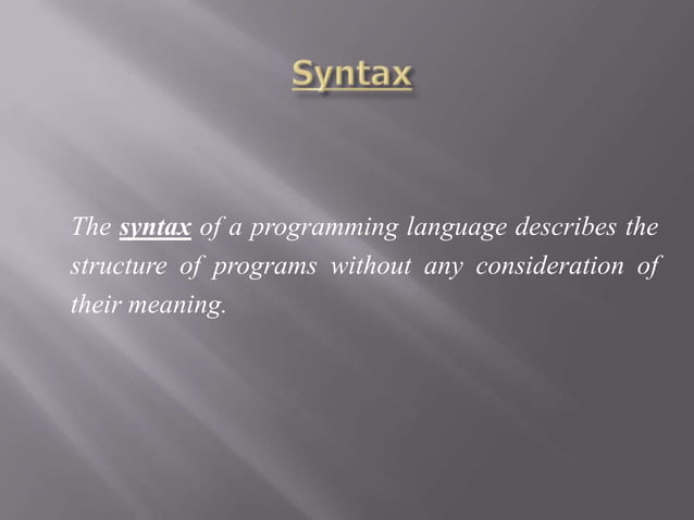 Unit1 principle of programming language | PPTX Unit1 principle of programming language | PPTX