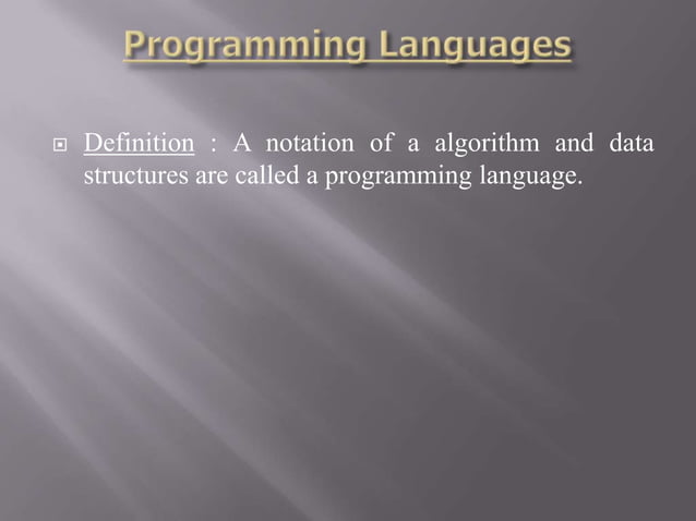 Unit1 principle of programming language | PPT