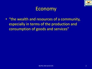 Unit 1 | PPTX | Economy | Business and Finance