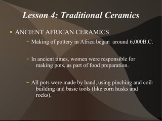 Ceramics Unit 1 | ODP