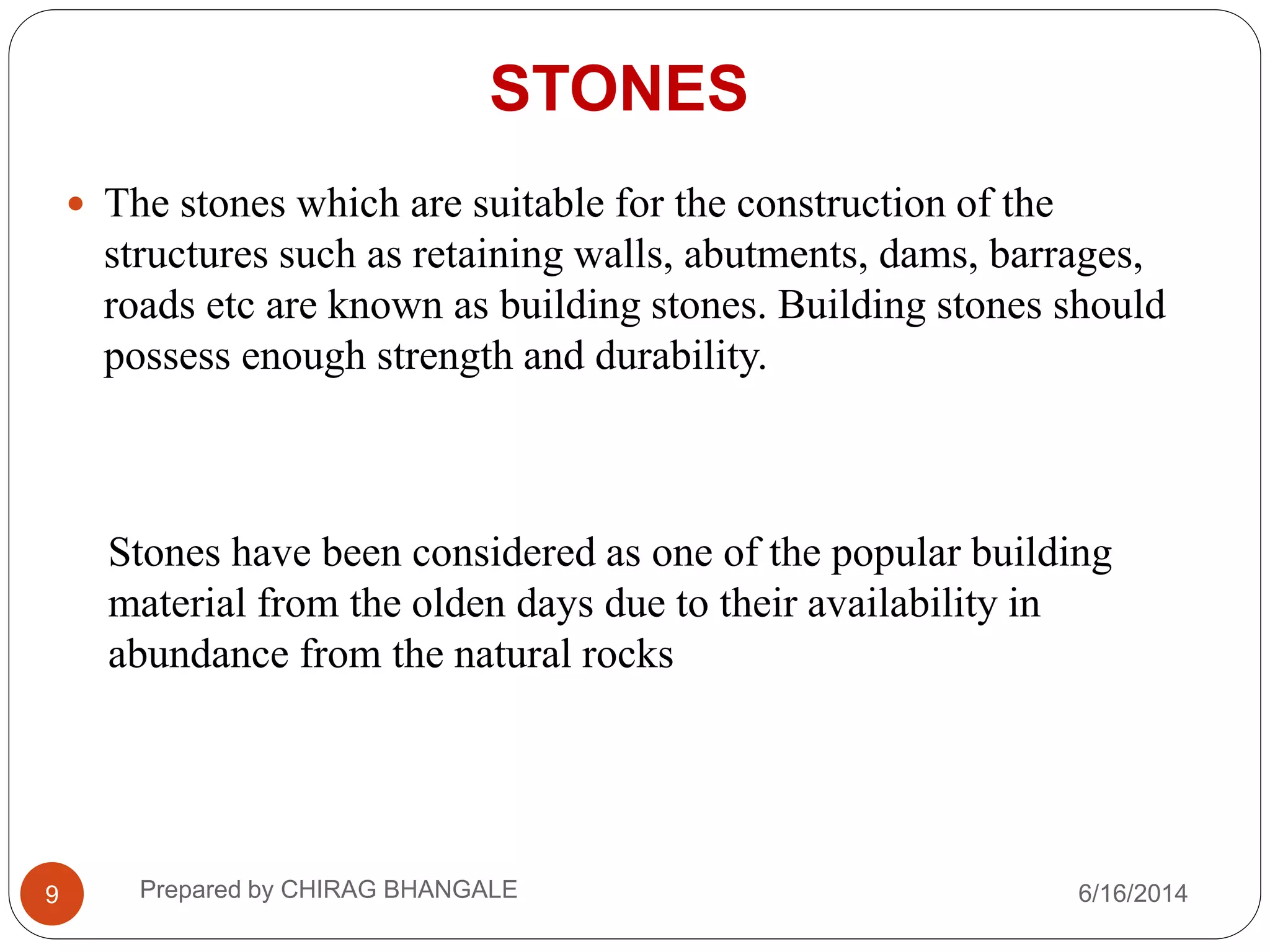 Unit 1.civil engineering materials | PPTX