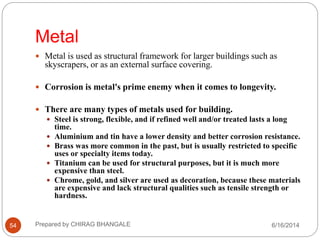 Unit 1.civil engineering materials | PPTX