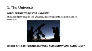 Unit 1: The earth in the universe | PPTX