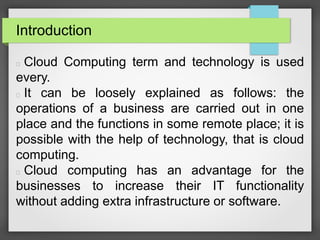 Unit 1.3 types of cloud | PDF