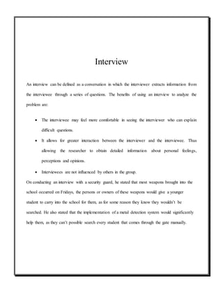 CAPE Information Technology Unit 1 - Sample SBA | DOCX