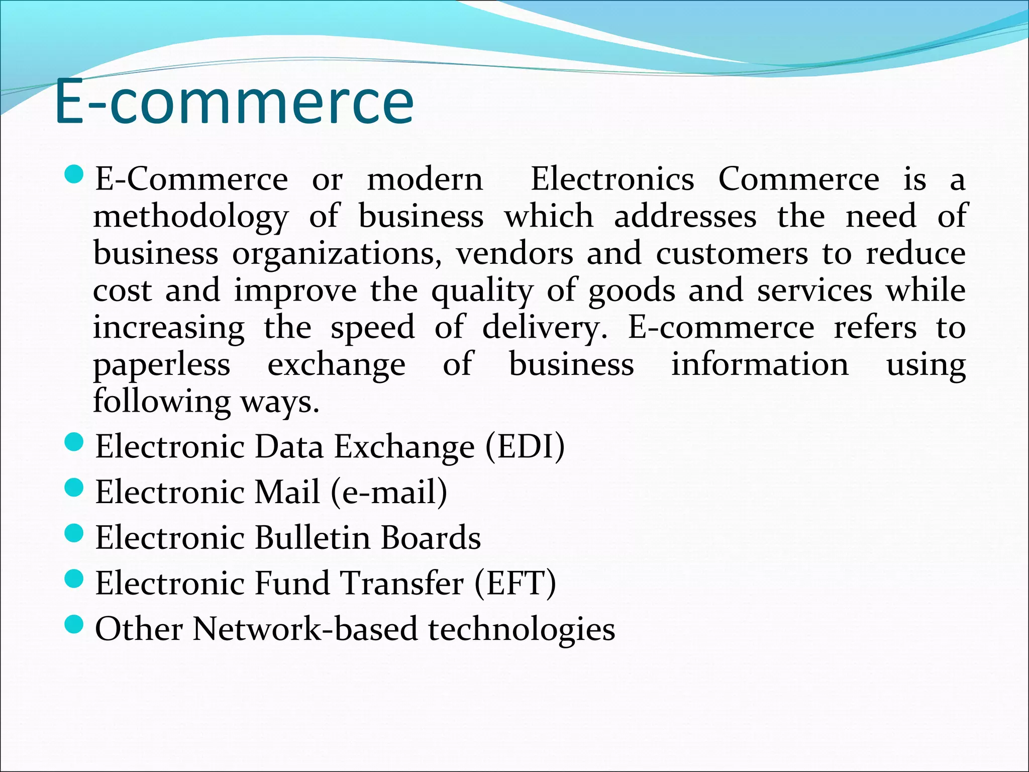 e-commerce | PPT