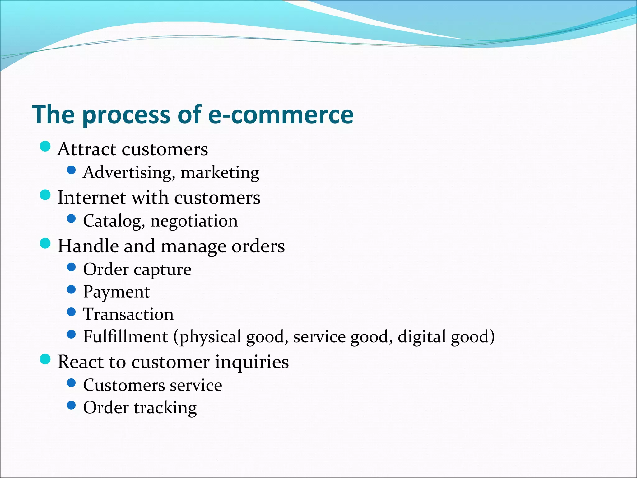 e-commerce | PPT