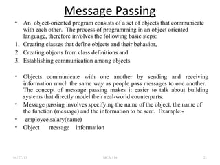implementing oop_concept | PPT