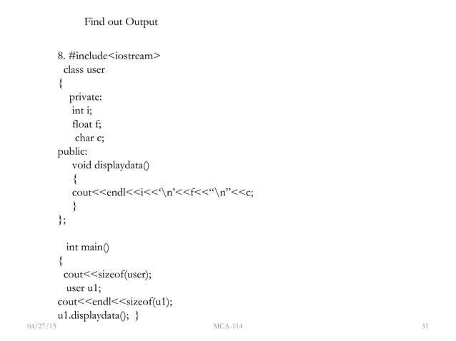 implementing oop_concept | PPT